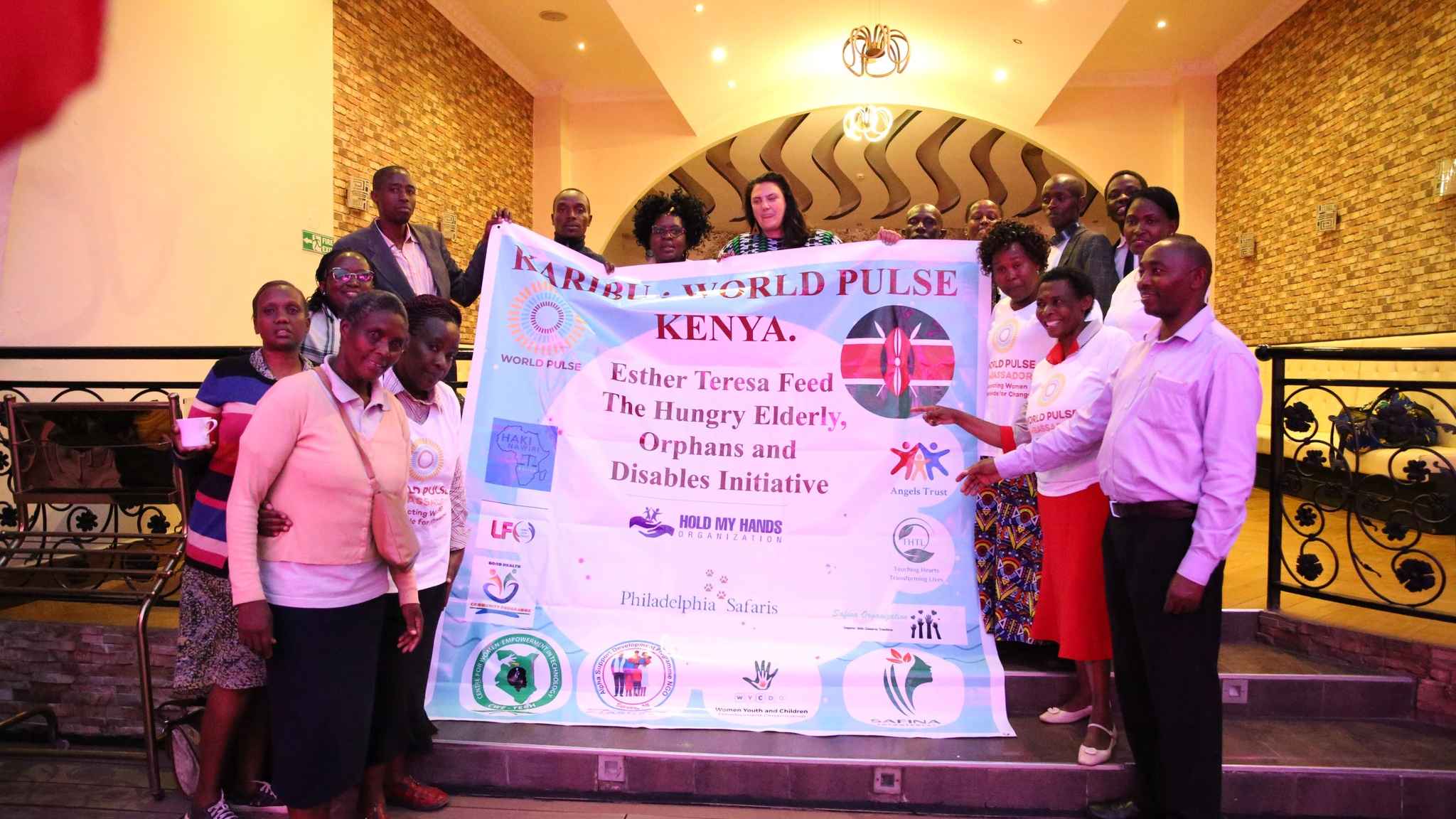 WORLD PULSE FOUNDER VISIT TO KENYA