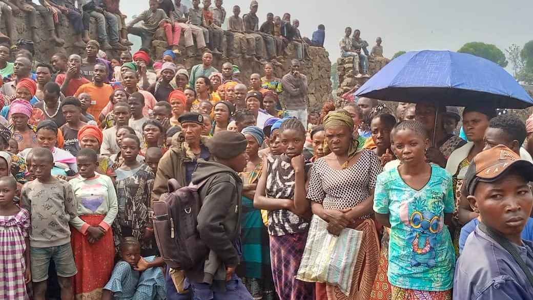 Goma: 600 war displaced people have caught HIV in their camps.