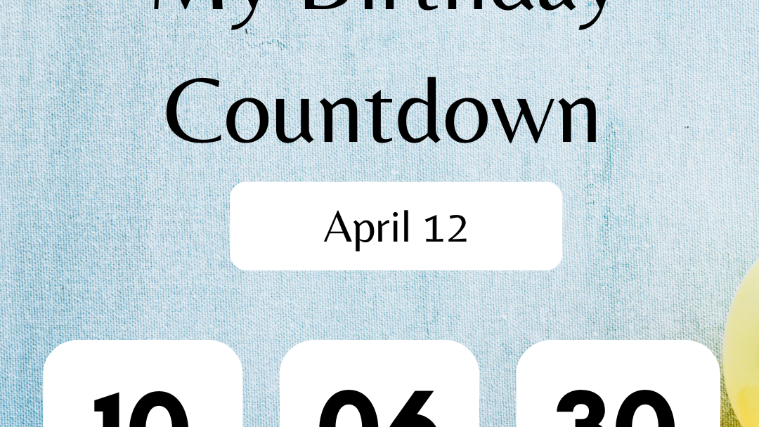 Birthday Countdown 🎂 I need your wishes 🌠