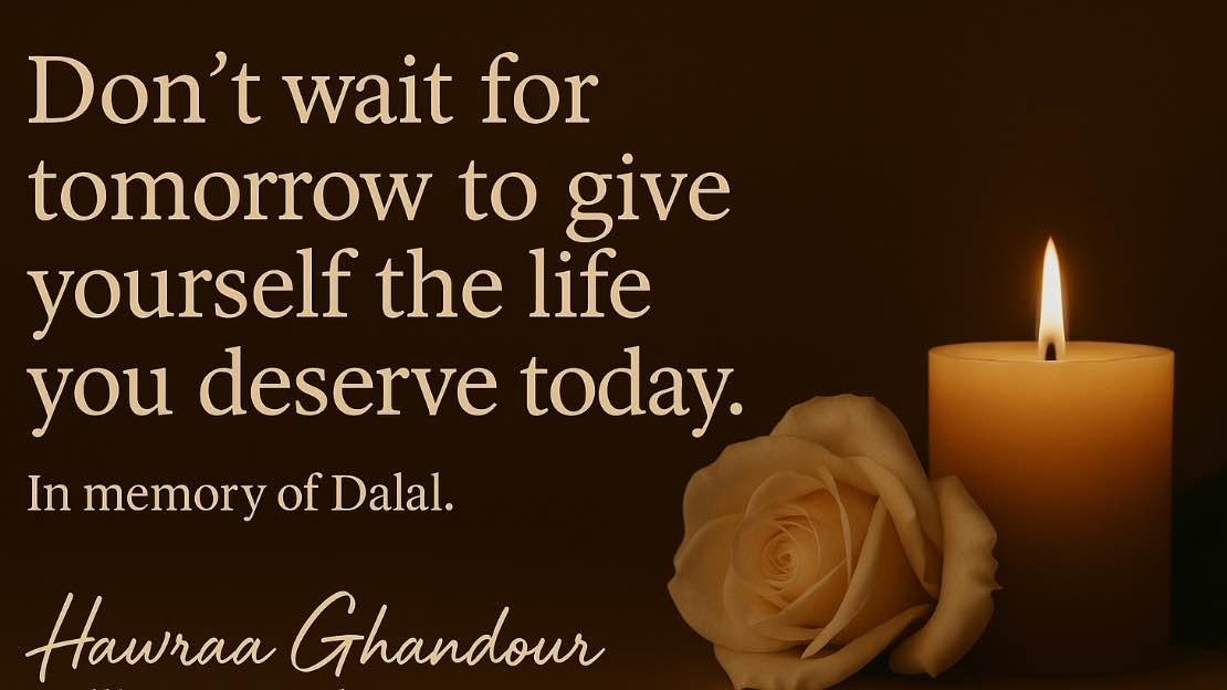 🌿 When “Later” Never Comes — A Reflection on Life, Loss & Living Fully