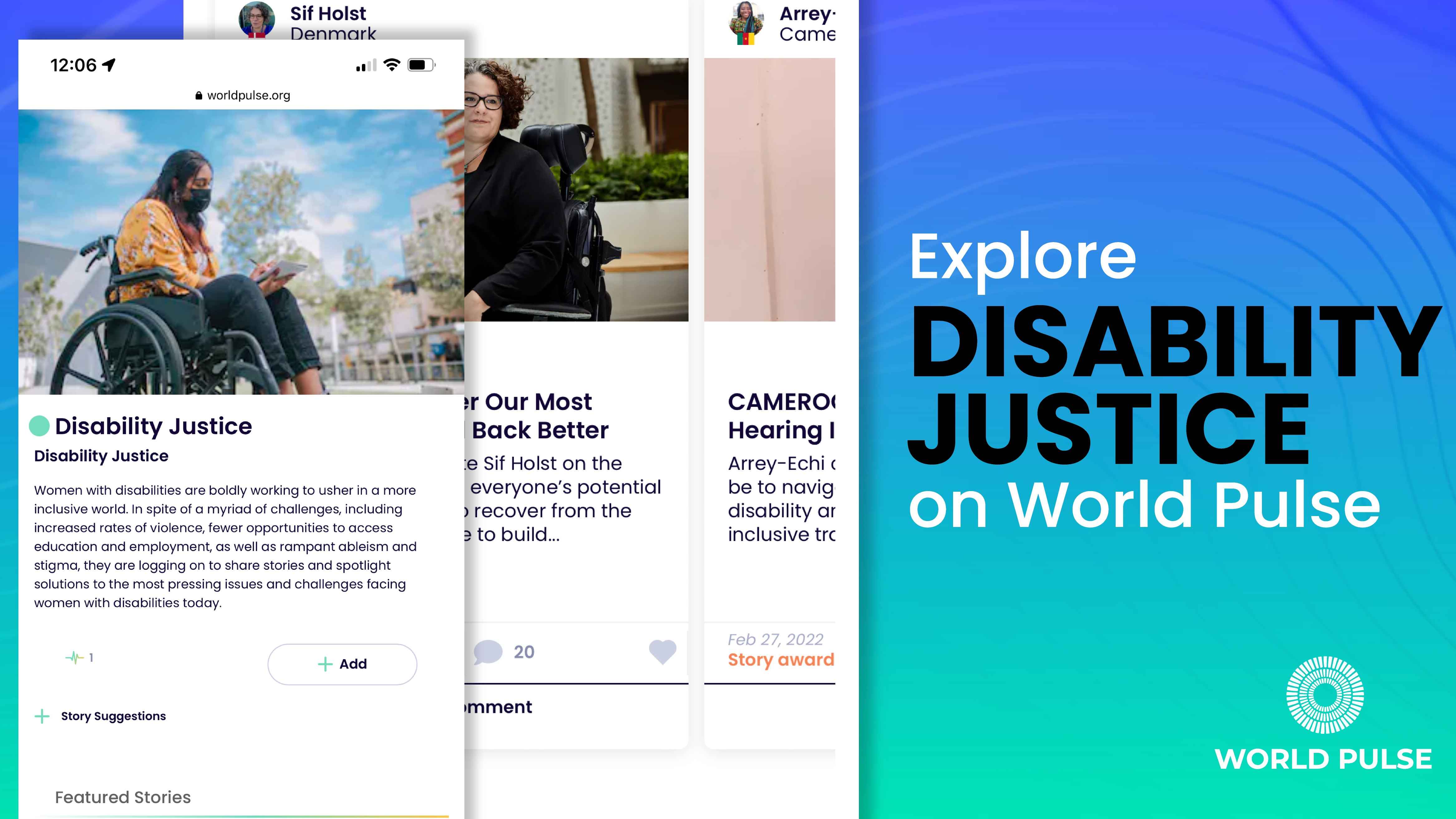 Disability Justice on World Pulse