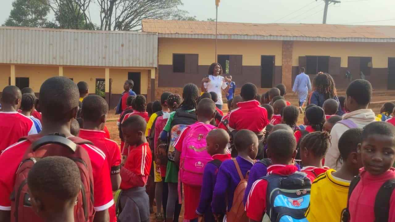 using song and dance to raise awareness on GBV to children- The child ...