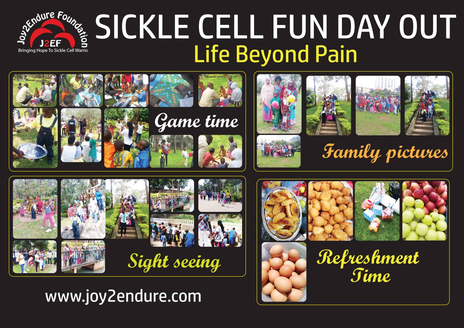 A Glimpse At Our Sickle Cell Warriors’ Fun Day Out.