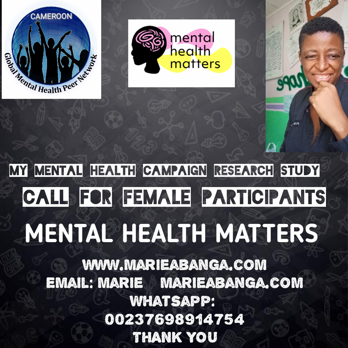 Call for female Participants for a research study on mental health