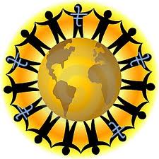 World pulse: Symbol of Unity