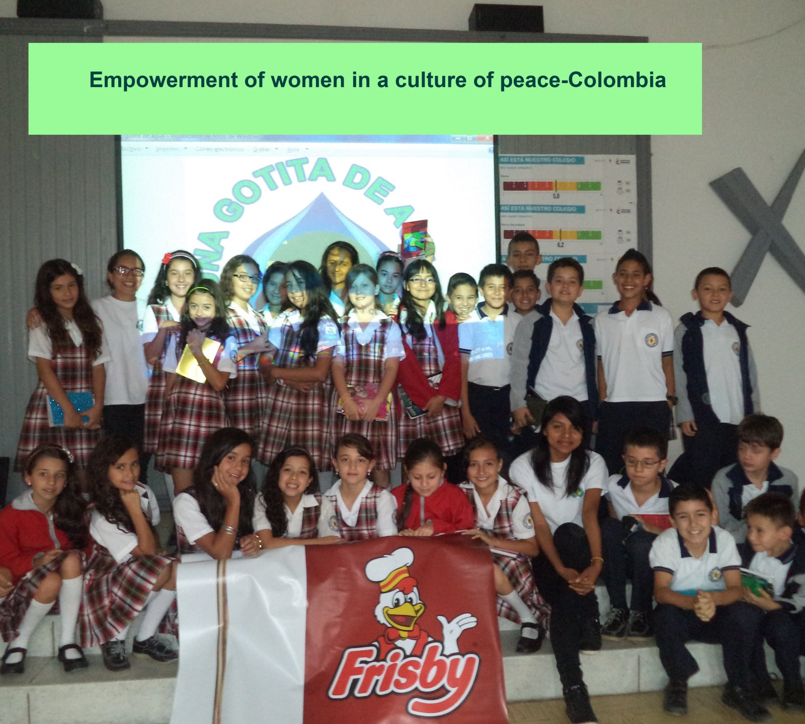 Empowerment of women in a culture of peace-Colombia