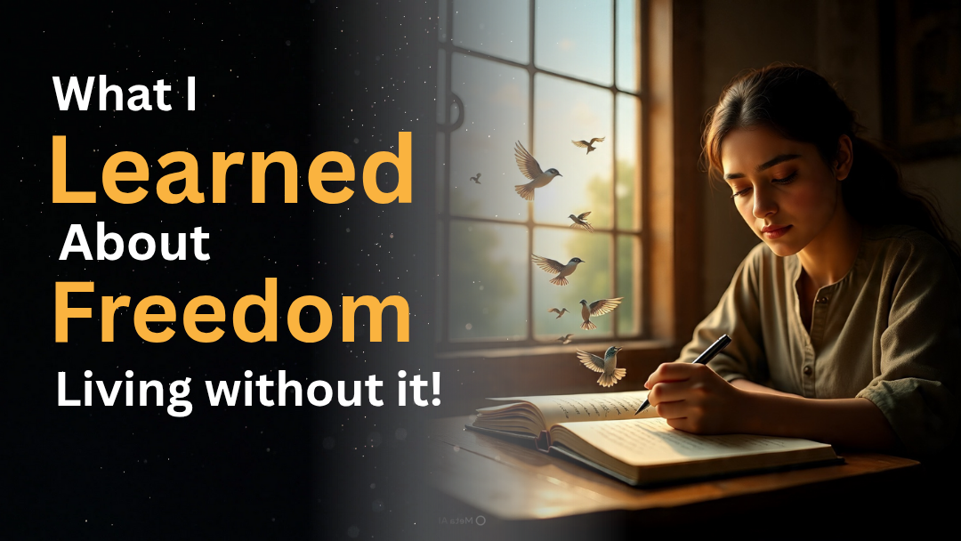 What I Learned About Freedom Living Without It!