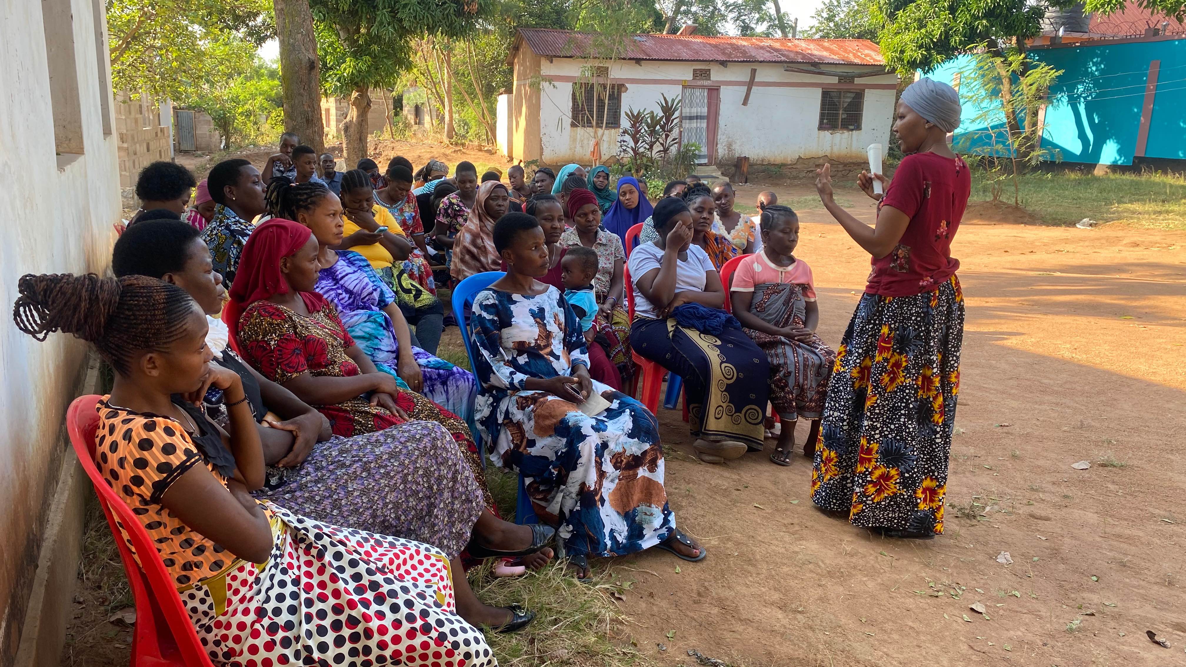 Meeting with Local Women: Igniting a Spark for Change