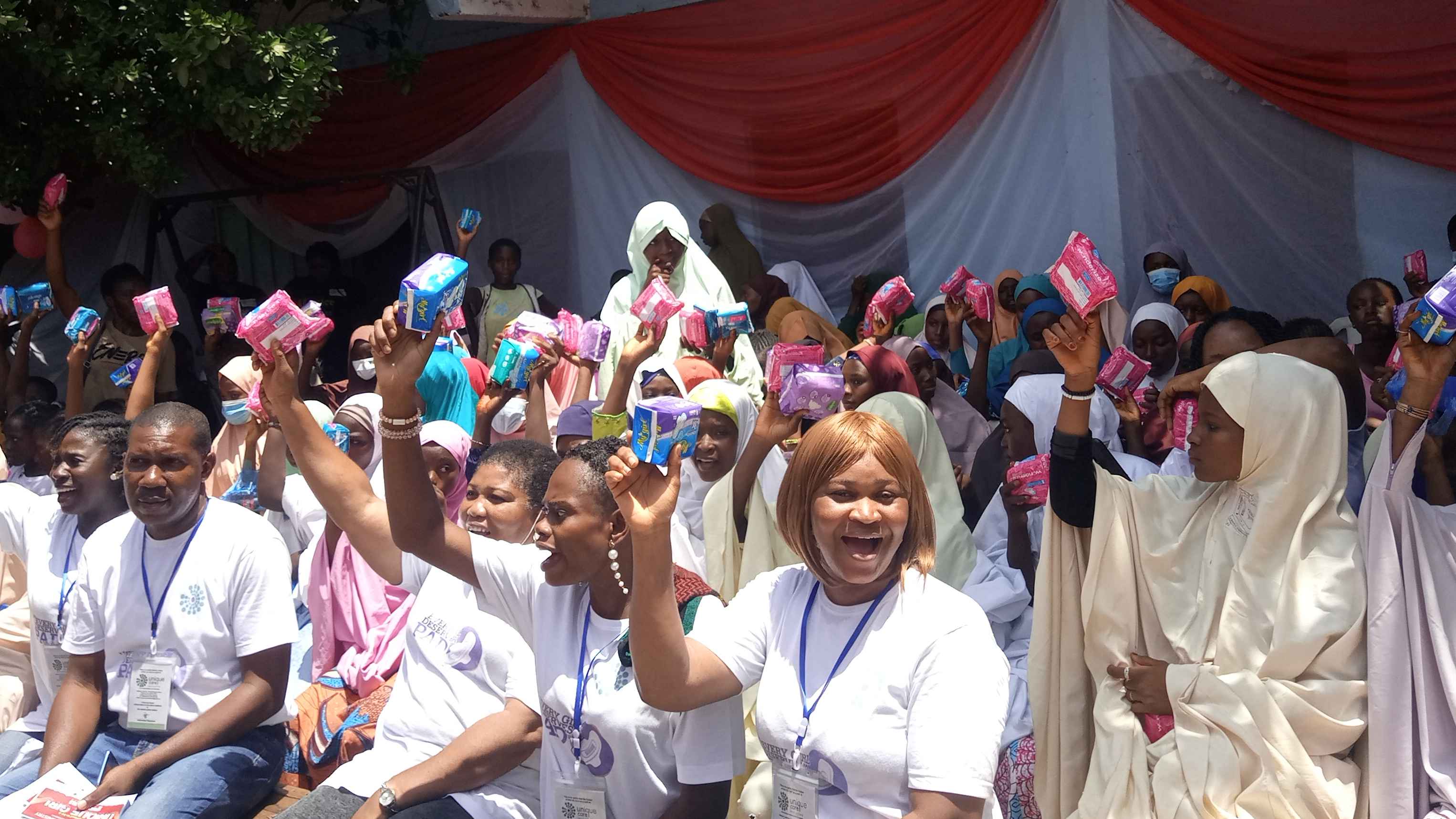 On a Menstrual Hygiene Sensitization OUTREACH
